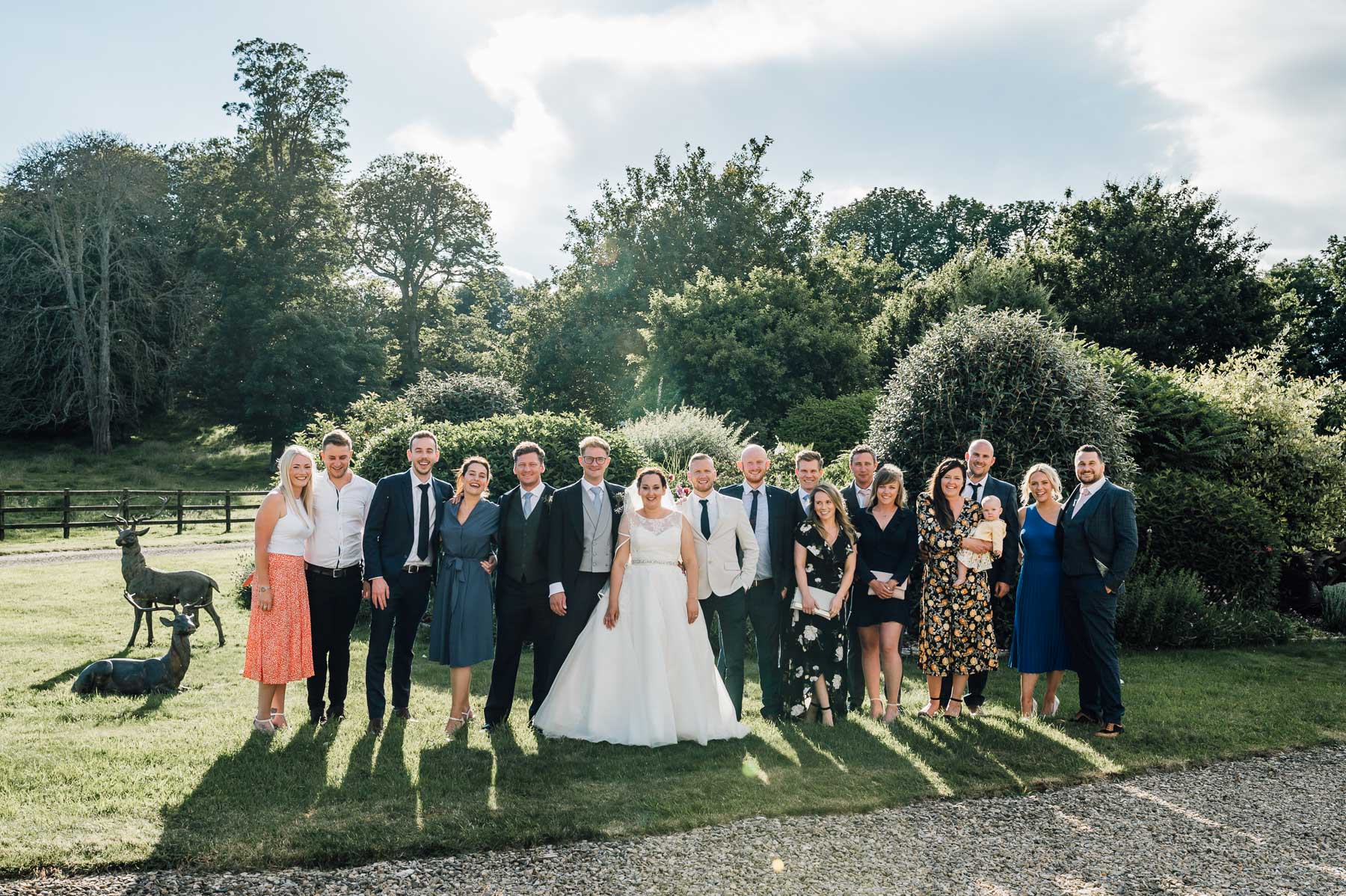 Beautiful wedding venue at the Manor Estate Wiltshire